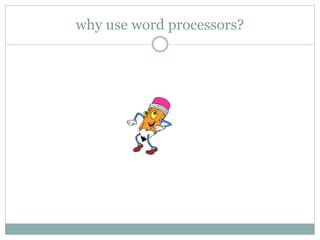 Word processor in the classroom | PPTX