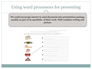 Word processor in the classroom | PPTX