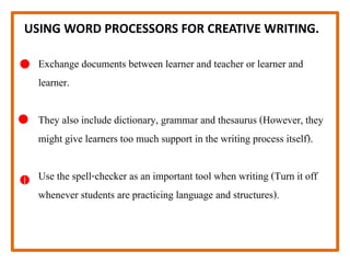 Word processors in the classroom | PPTX