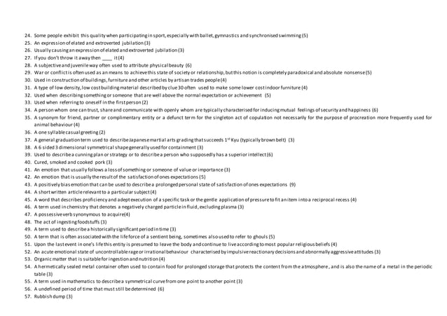 Word puzzle for verbal cognitive assessments | DOCX