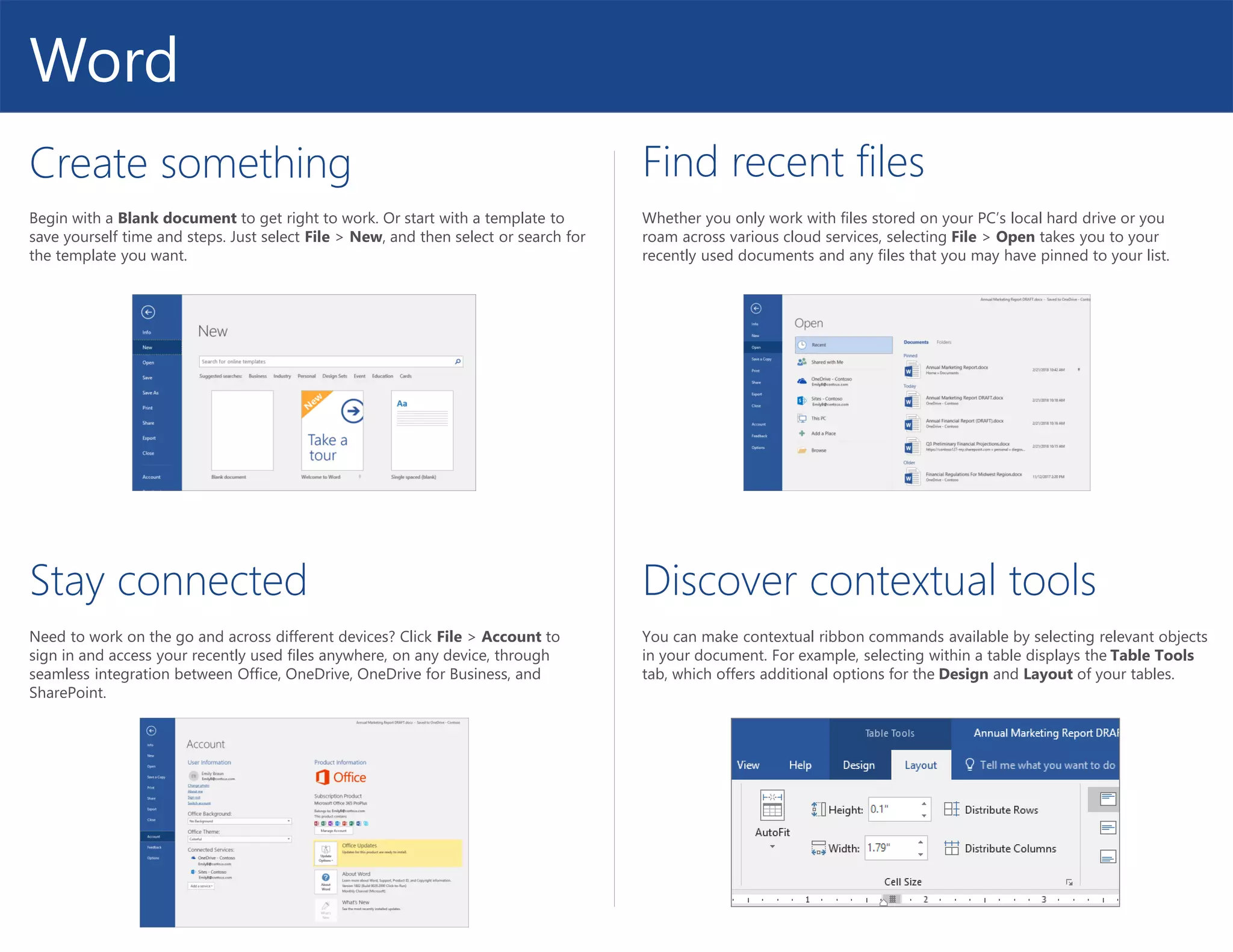 Word Quick Start Guide | PDF