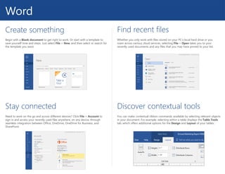 Word Quick Start Guide | PDF