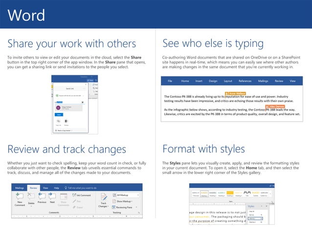 Word Quick Start Guide | PDF