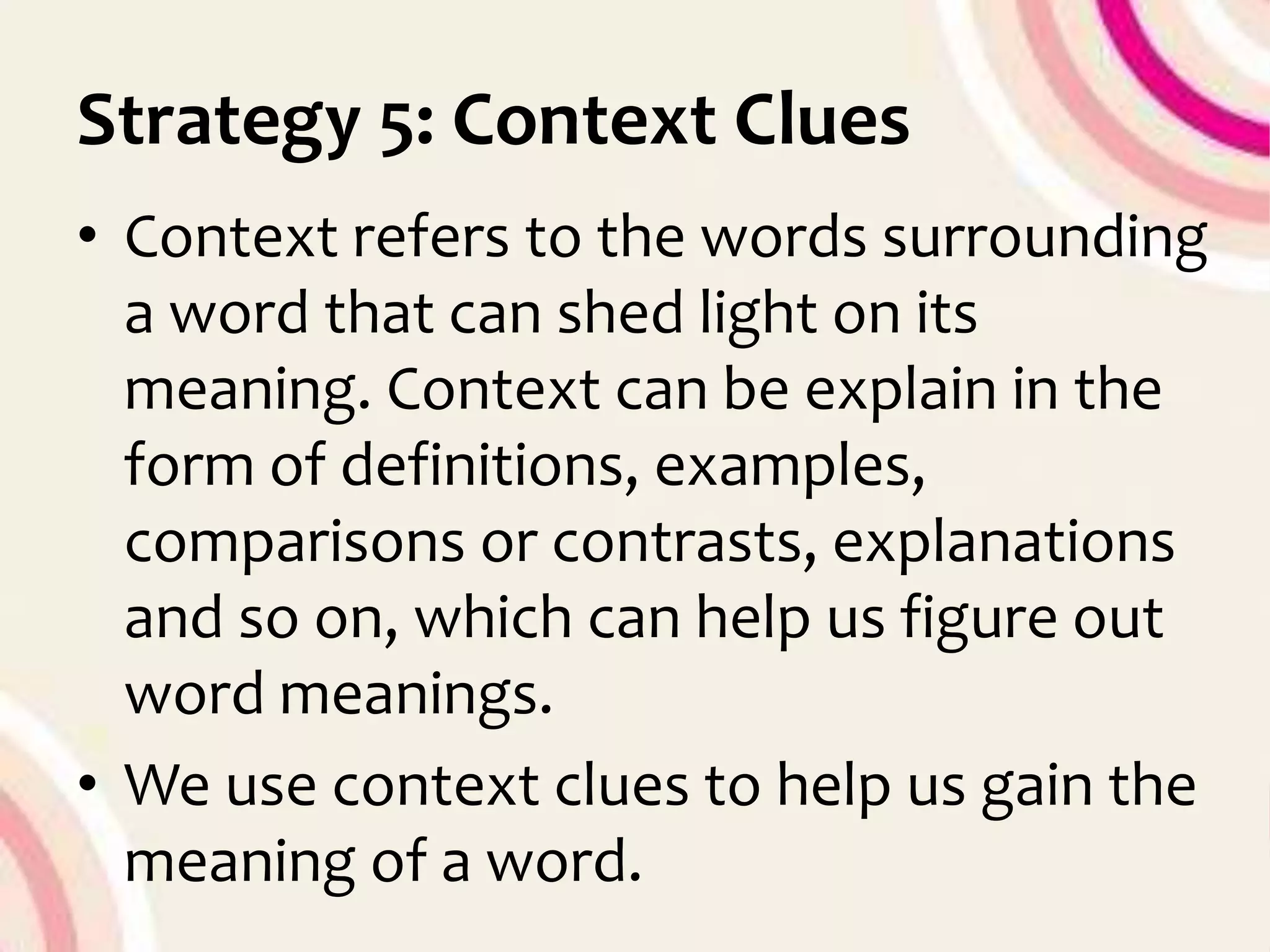 Word recognition | PPTX