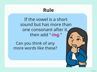 2nd Grade Slideshow of Words ending with ING | PPT