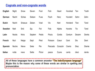 Words native and borrowed | PPT
