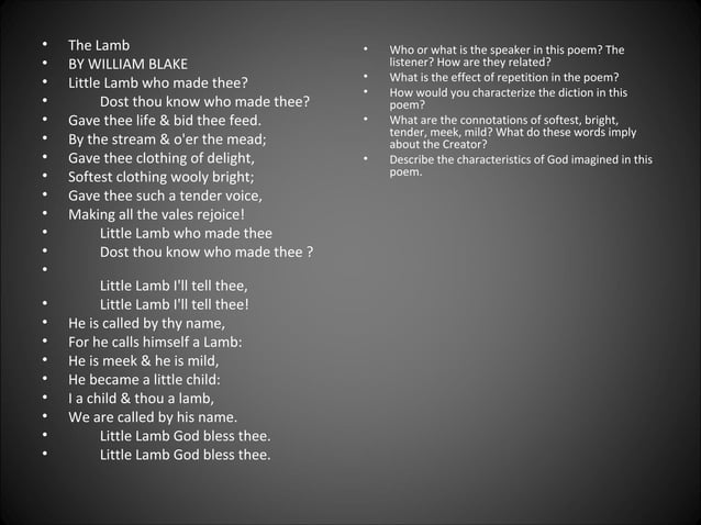 Words the building blocks of poetry | PPT | Poetry | Books and Literature