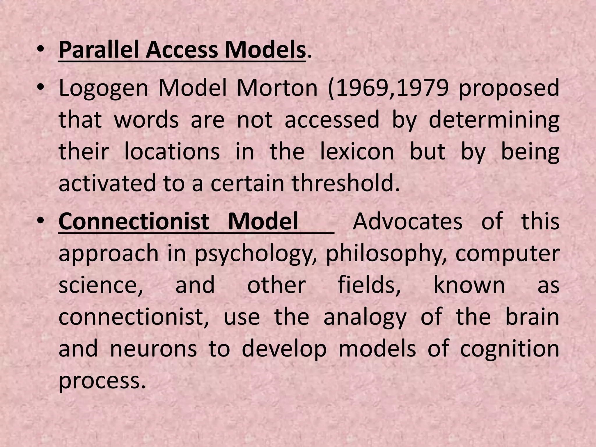 Words and meaning | PPTX