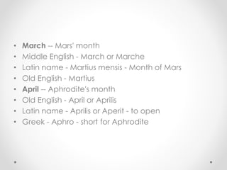 Words and nations history | PPTX