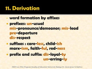 Words And Word Formation | PDF | Email | Internet