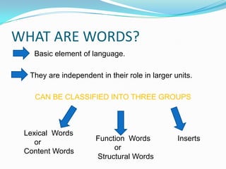 Words and word phrases class 2 | PPT