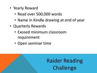 Words count reading ar | PPT