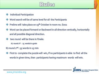 Word search competition | PPT