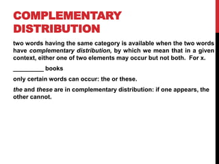 Word sense, notions | PPTX