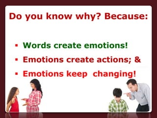 Words have power | PPTX