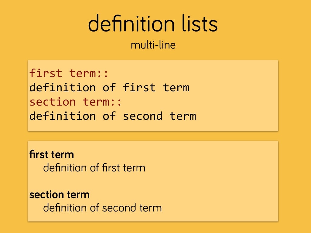 admonitions TIP: NOTE: IMPORTANT: WARNING:
