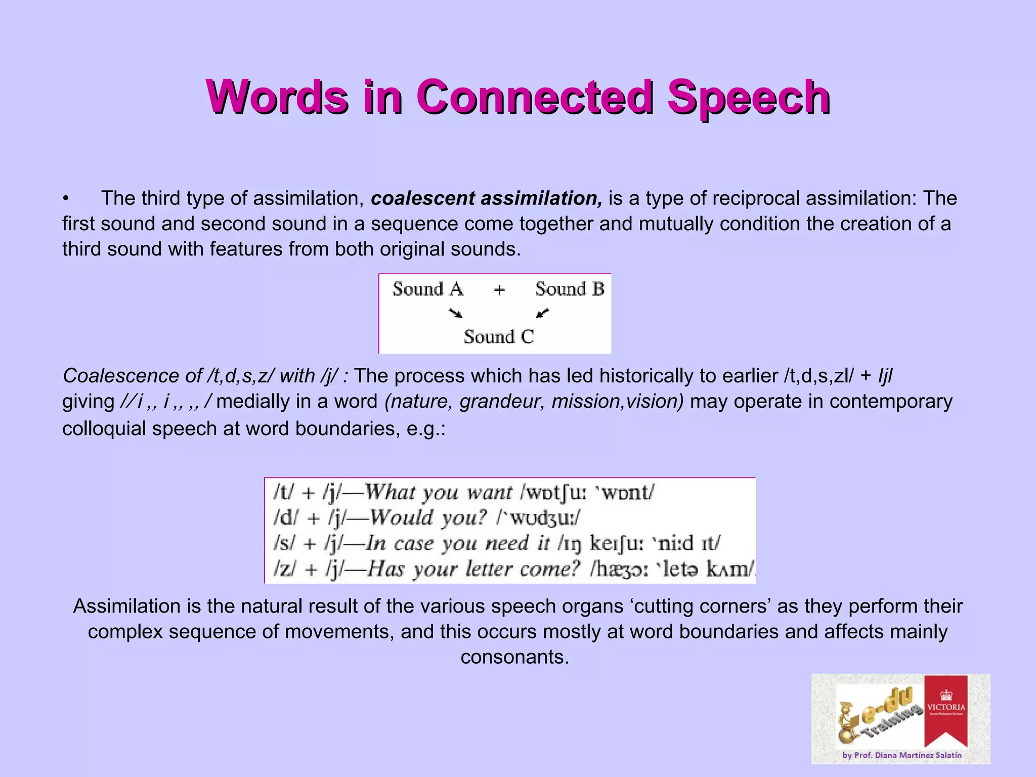 Words in connected speech | PPT