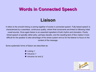 Words in connected speech 2012 | PPT
