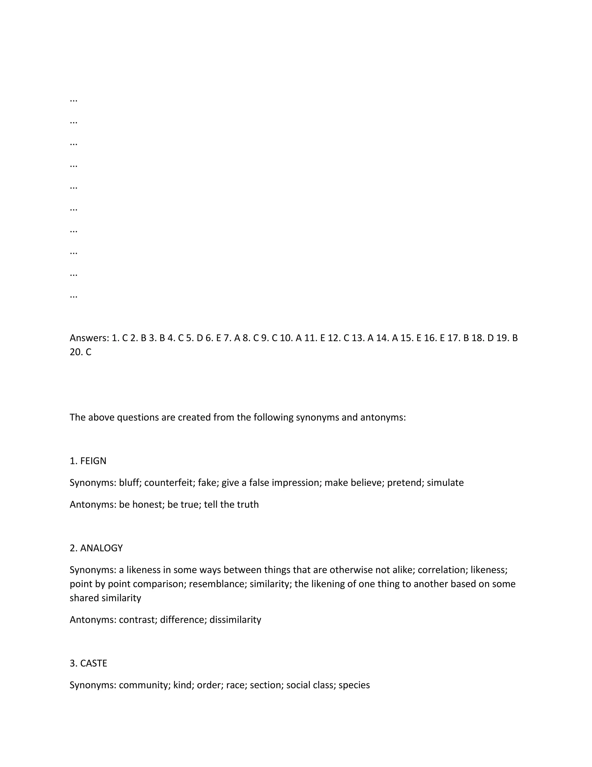 Words In Context Sat Practice Questions | PDF