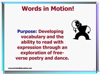 Words In Motion | PPSX
