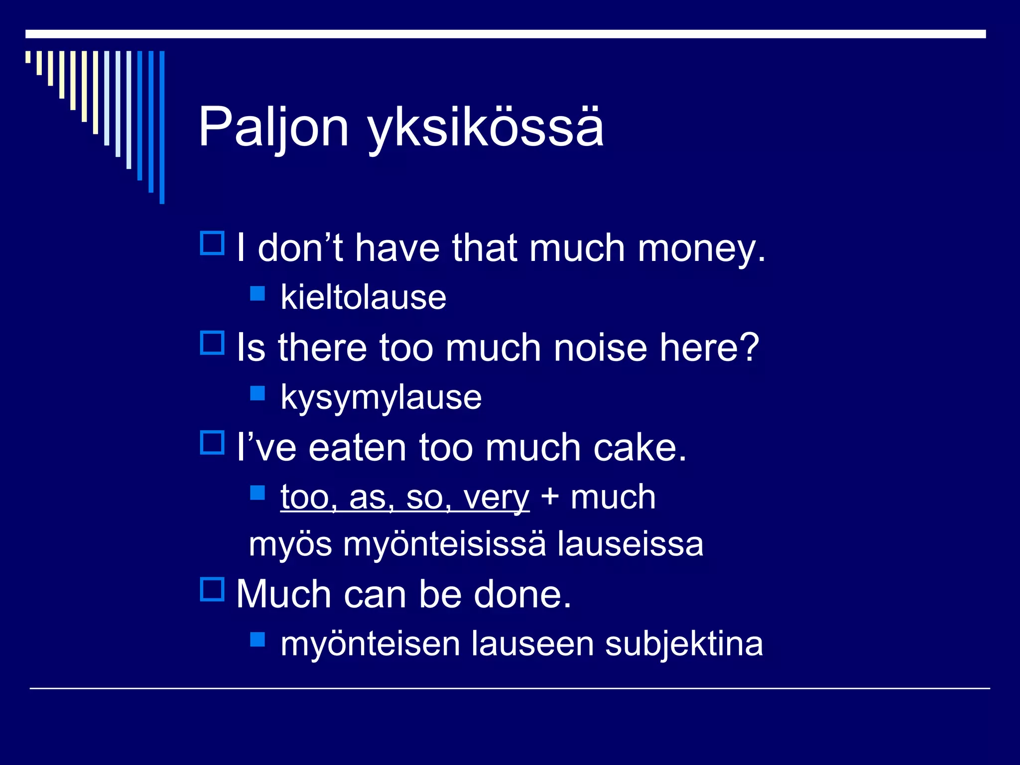 Expressions of quantity | PPT