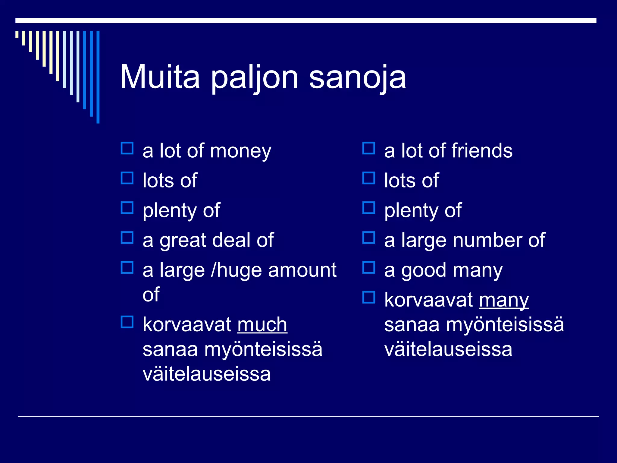 Expressions of quantity | PPT