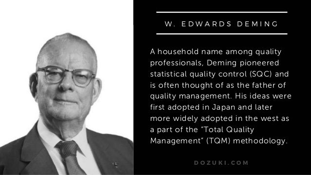 Top 10 Quotes on Quality - W. Edwards Deming