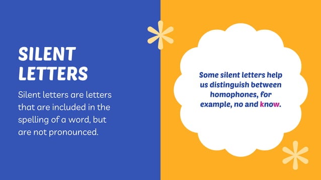 Words That Confuse Homophones and Silent Letters Education Presentation ...