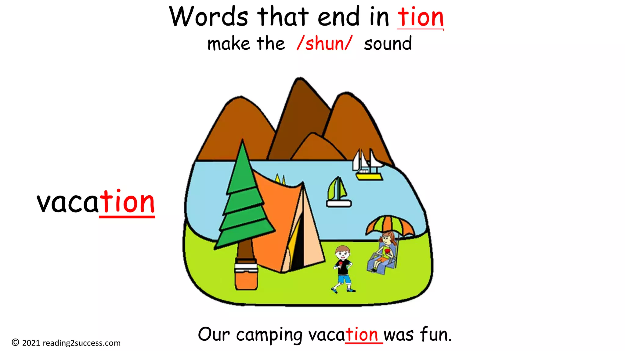 Teaching kids easily confused #word endings, #tion and #sion. Both make ...