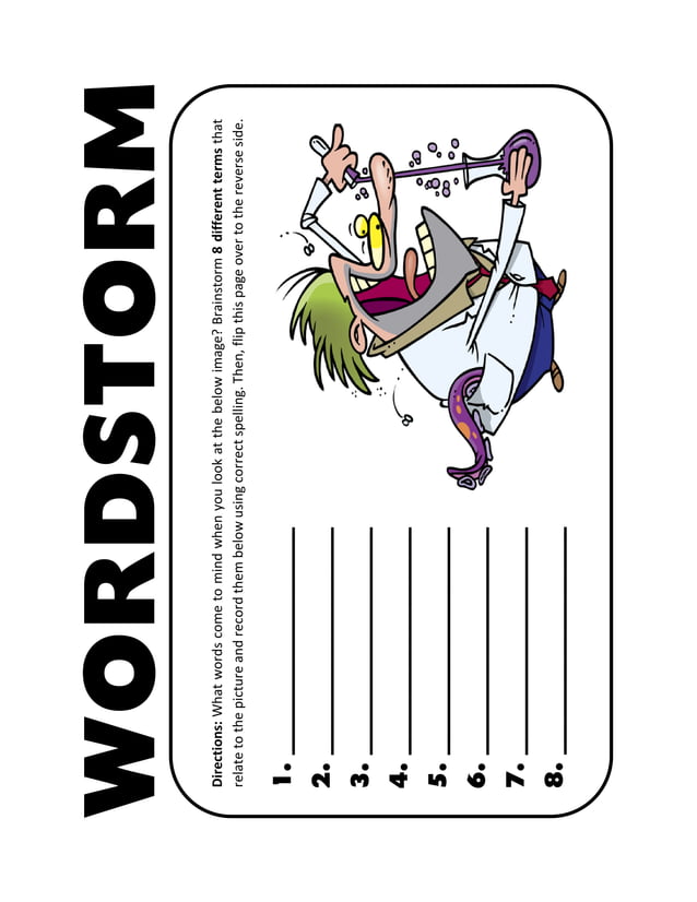 Wordstorm sample | PDF
