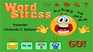 Word stress | PPT