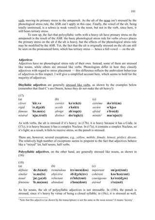 Word stress | PDF
