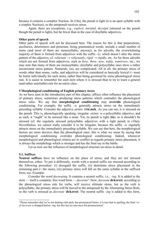 Word stress | PDF