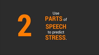 Word stress | PPTX