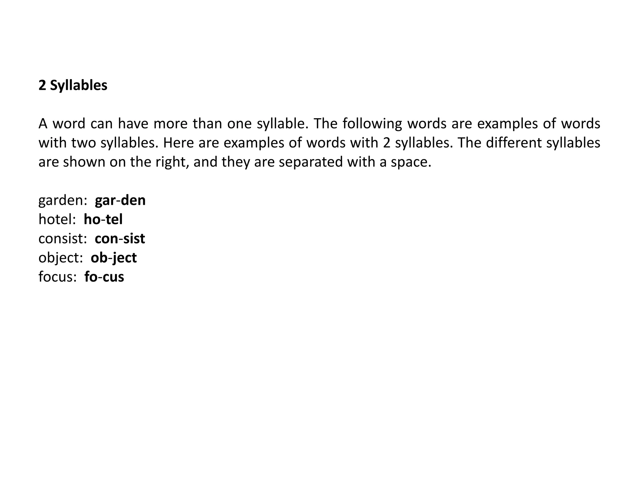 Wordstress rules (word stress pattern in english words) | PDF