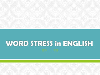 Word Stress in English.pdf