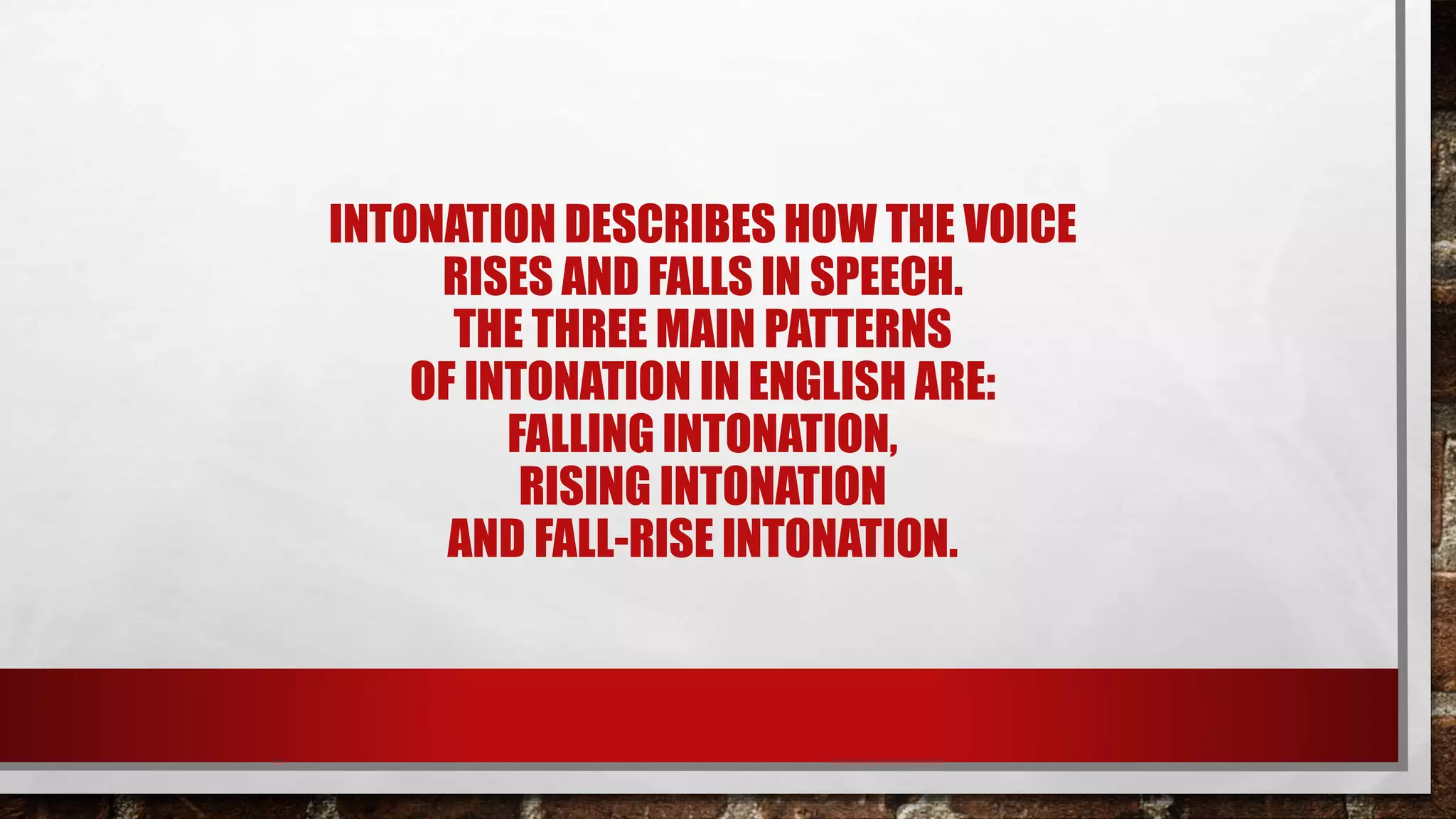 Word stress, intonation and juncture with quiz | PPTX
