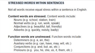 Word Stress Rules | PPT
