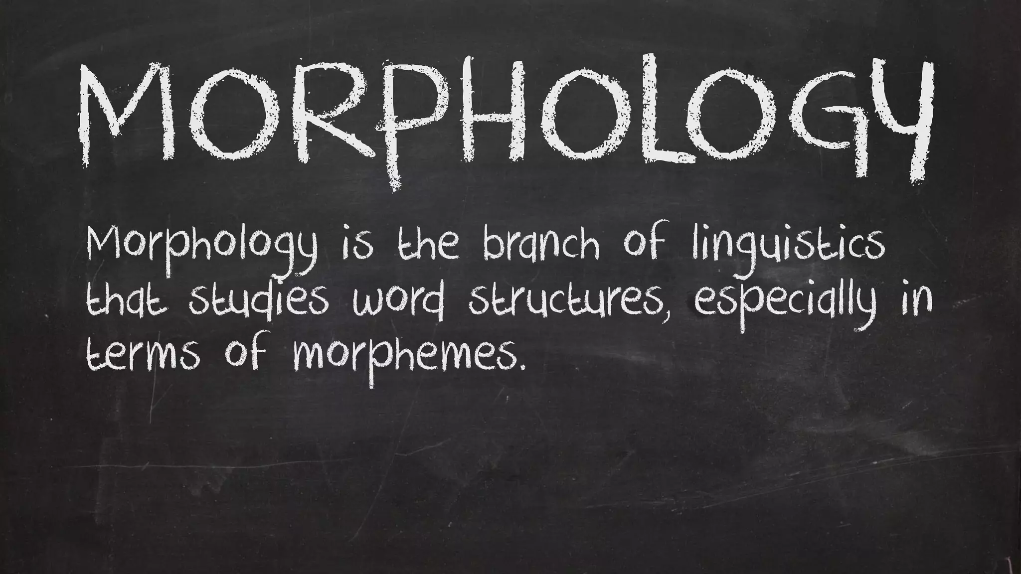 Word structures | PDF