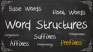 Word structures | PDF