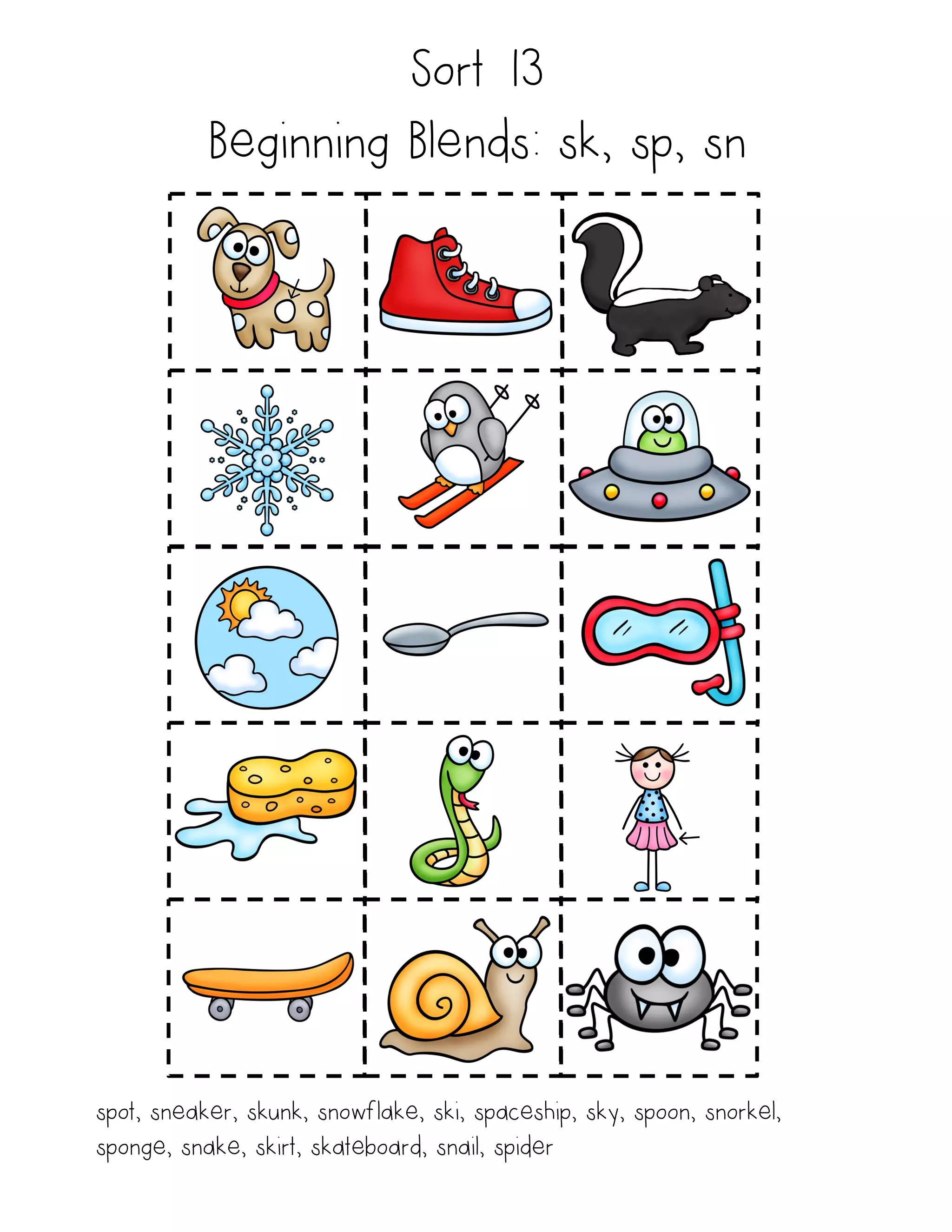 Word studysortsandworkbook | PDF