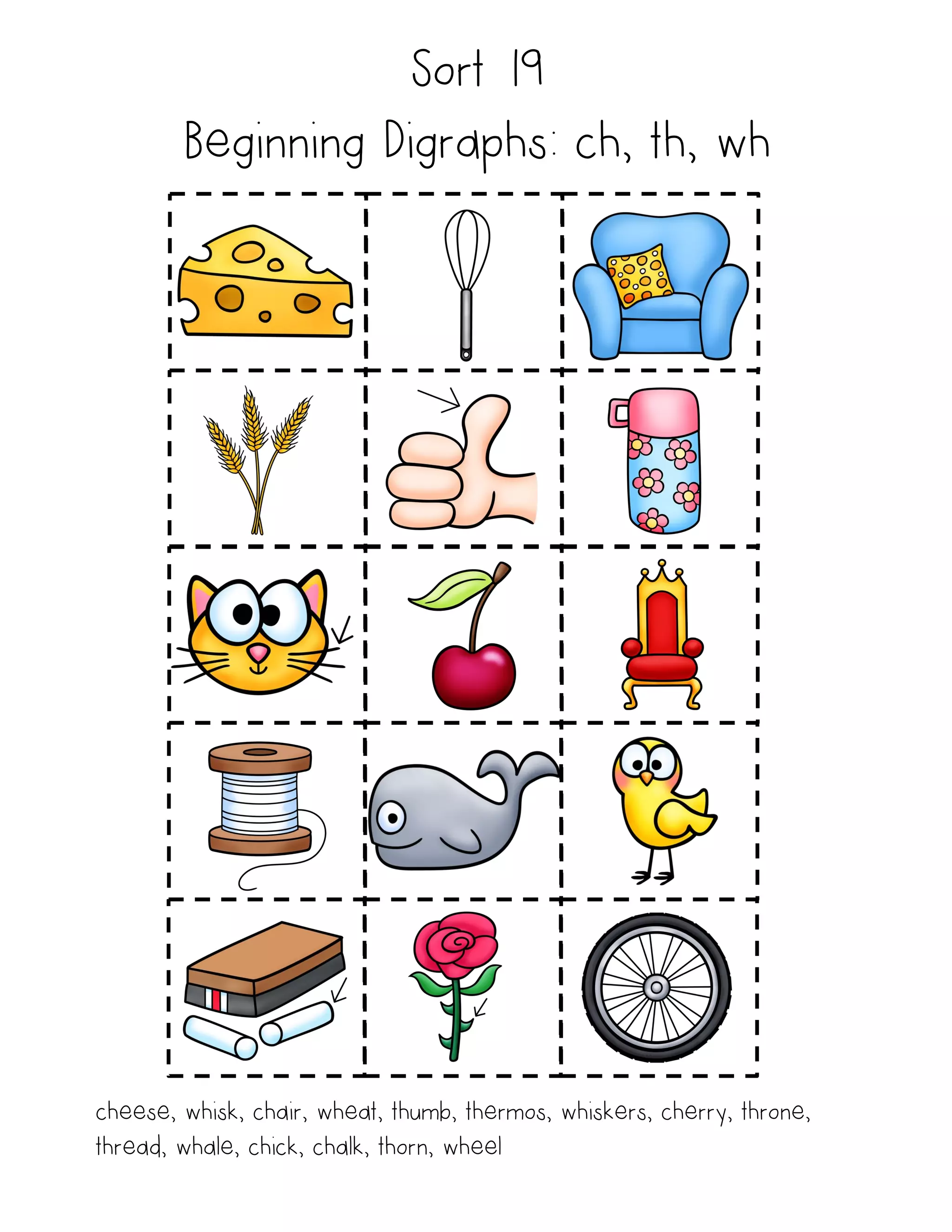 Word studysortsandworkbook | PDF