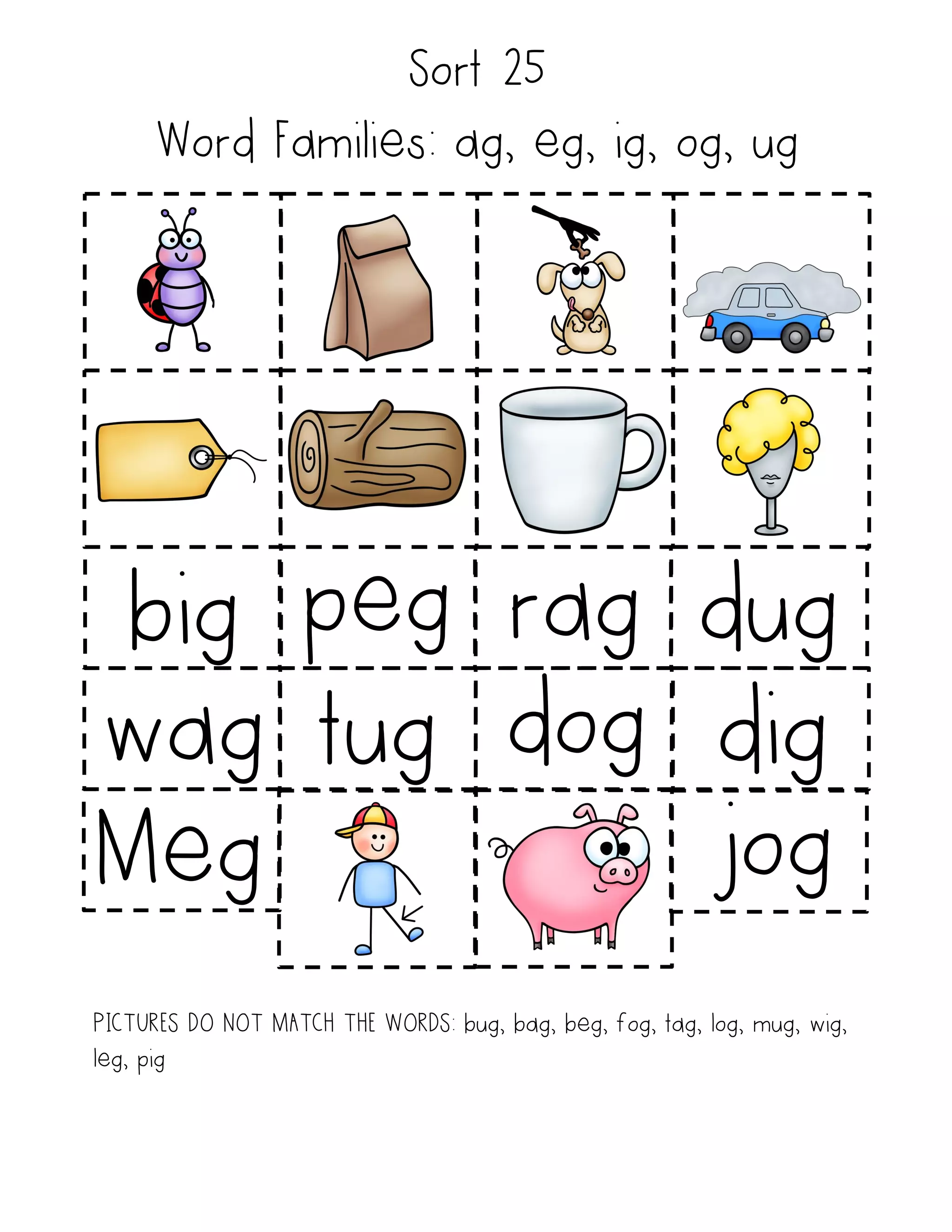 Word studysortsandworkbook | PDF