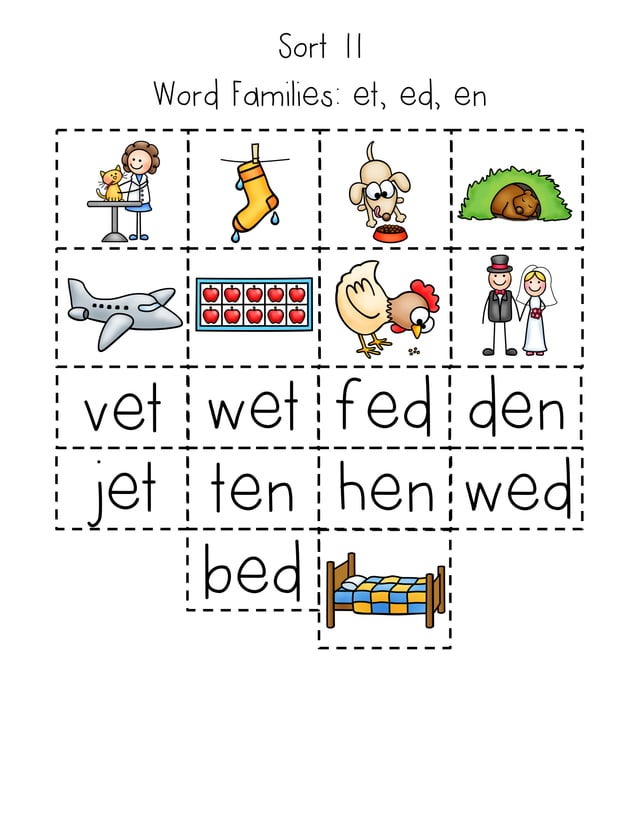 Word studysortsandworkbook | PDF