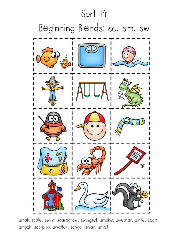 Word studysortsandworkbook | PDF