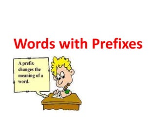 Vocabulary made easy to learn (Prefix ) | PPT