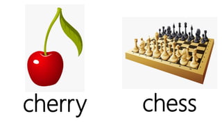 Words with the /ch/ Sound | PPTX