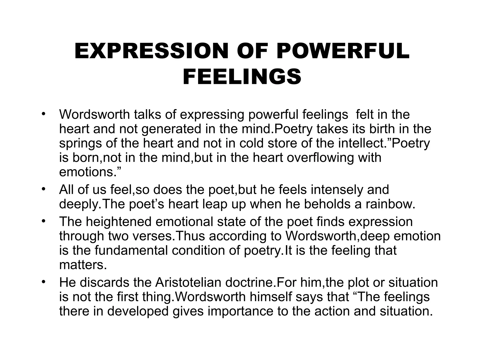 William Wordsworth's Theory of Poetry.ppt