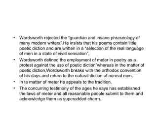 William Wordsworth's Theory of Poetry.ppt