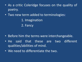 Wordsworth and Coleridge | PPTX